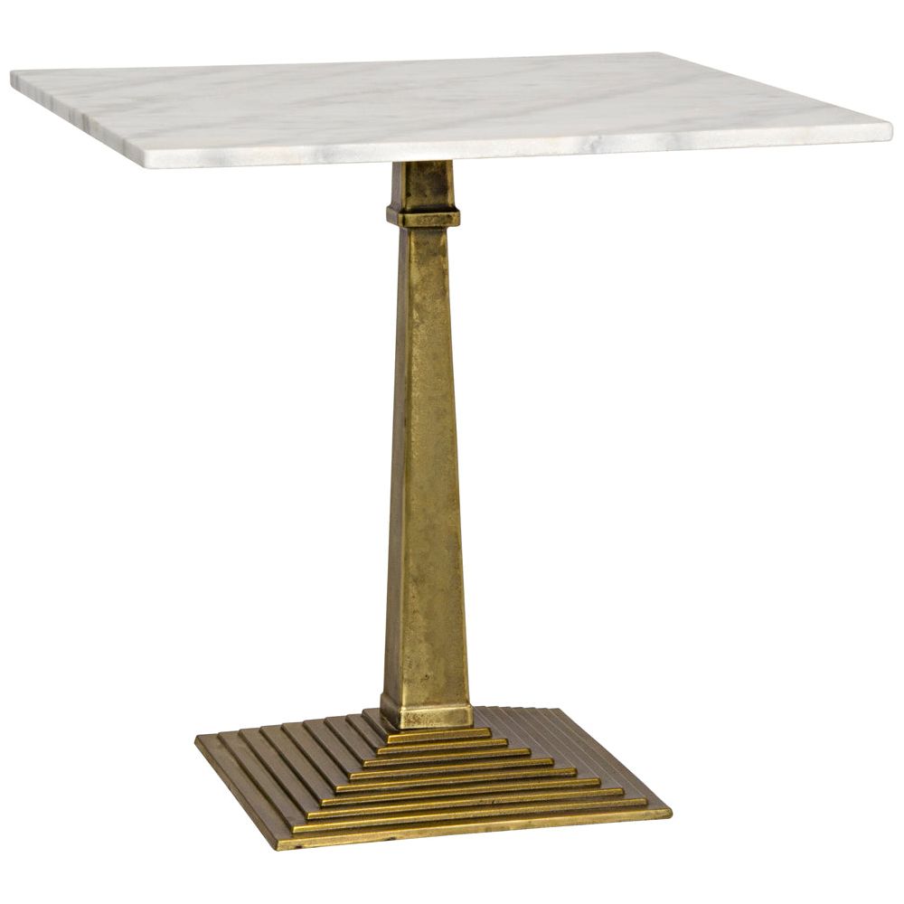 Fadim Side Table – Ivory & Olive